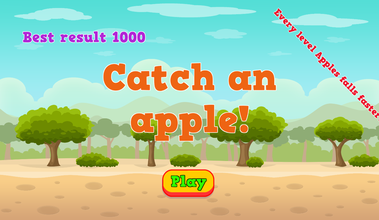 Catch an Apple! by PS1_and_BubbleGum