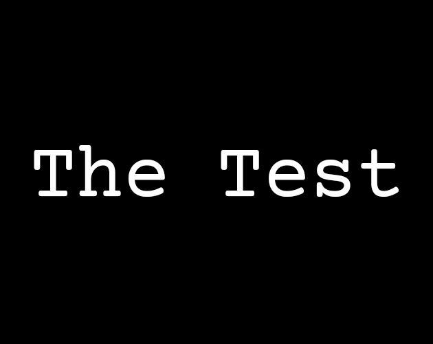 The Test by Collin