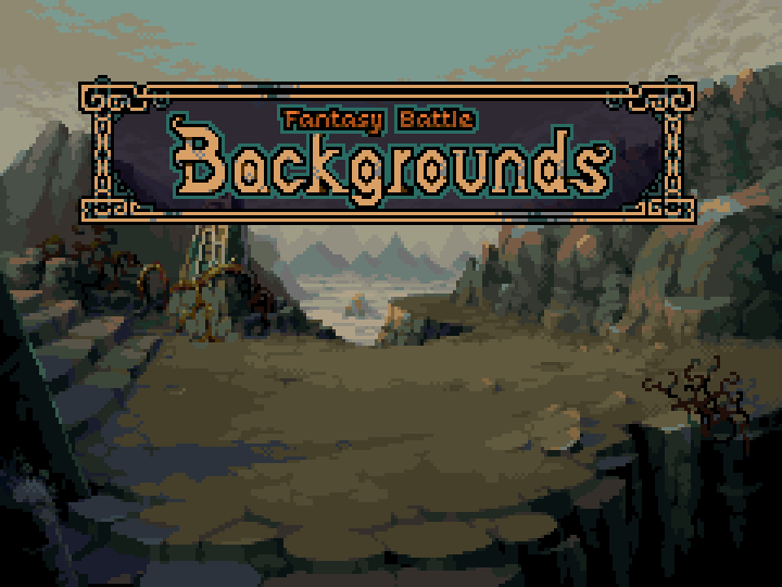 Fantasy Battle Backgrounds by itchabop