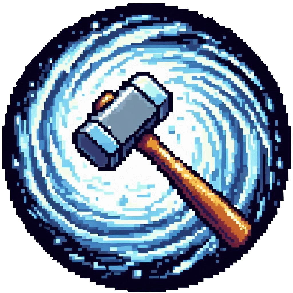 Hammer Power Up Icons by mikenike360