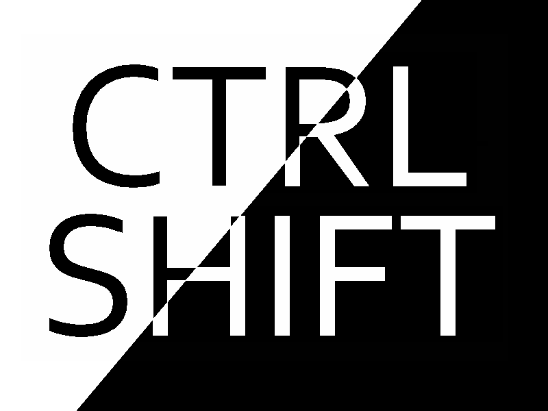 ctrl shift by Thiago Hilger