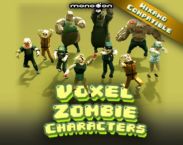 Voxel Doomsday Bundle - 300+Props & Unlimited Weapons! - Voxel Zombie ...