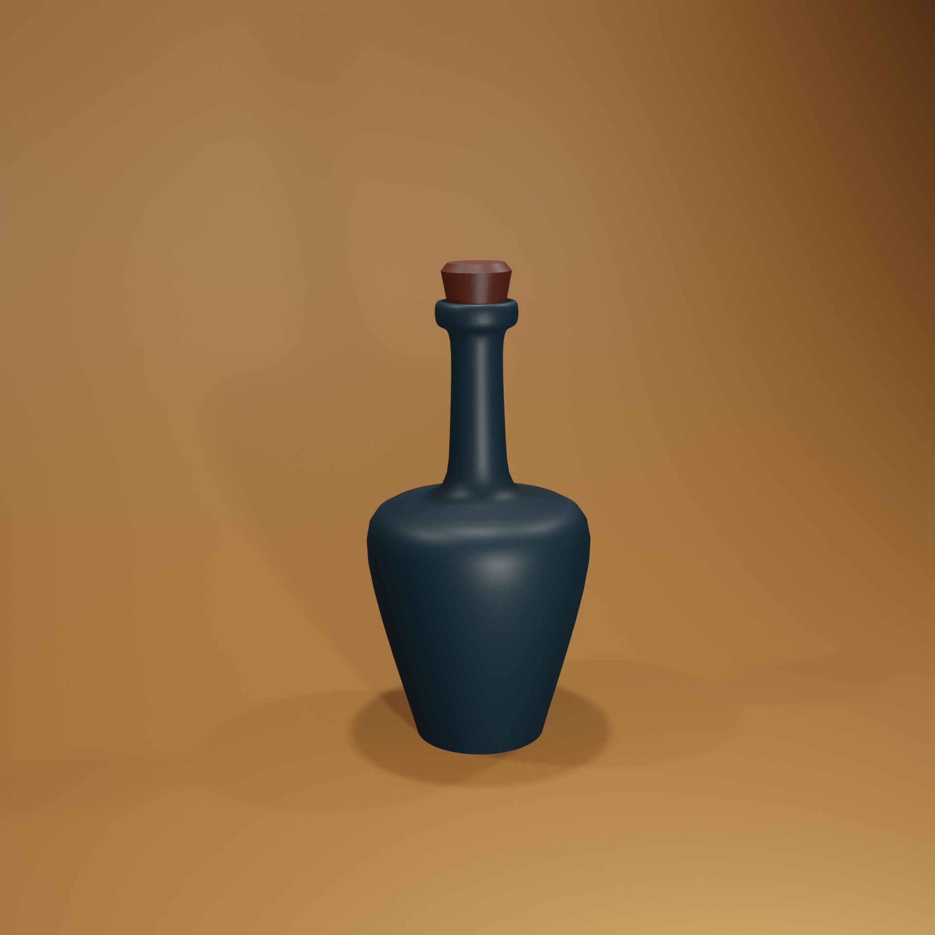 Low Poly Bottle by SemGoldin