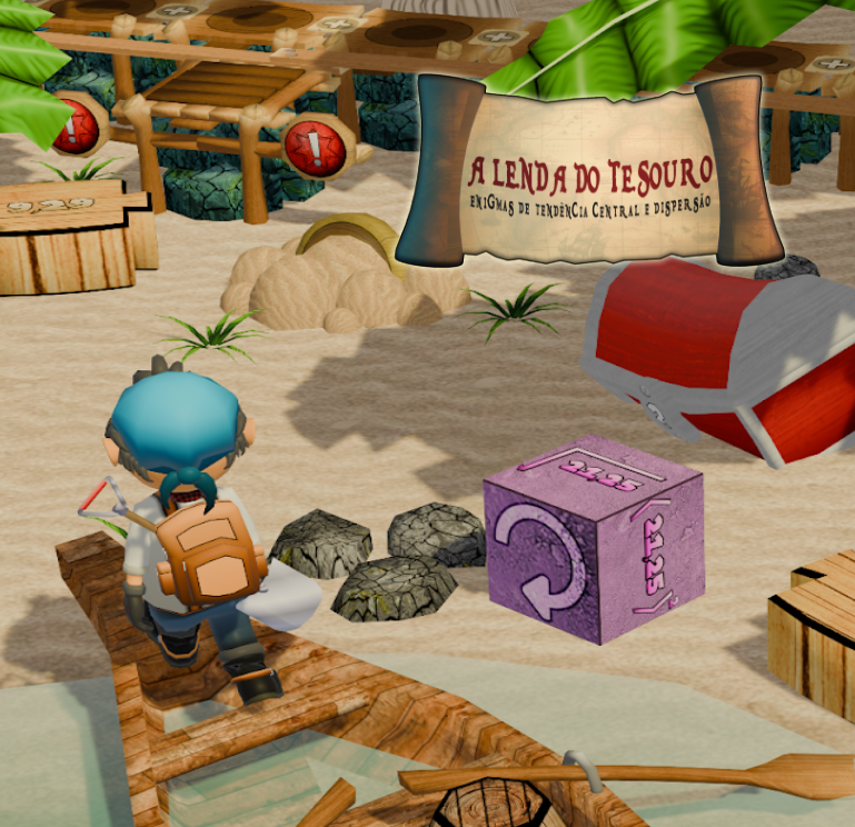 A Lenda do Tesouro by Danielgameart