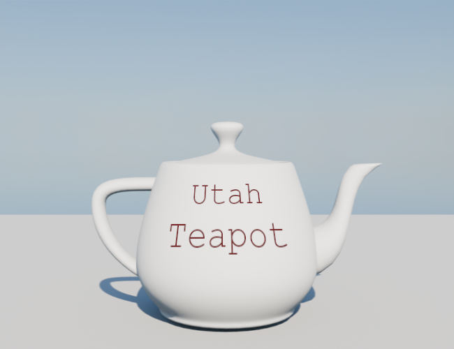 Utah Teapot OBJ by JJammer12