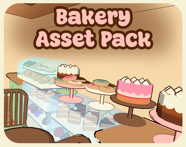 3D Bakery AssetPack by betaald stickers