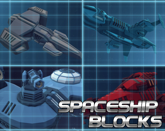 Spaceship Blocks Collection by Keith at Fertile Soil Productions