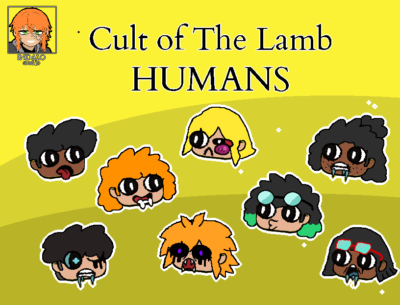 Cult of the lamb - HUMANS by Indalo
