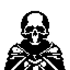 Skeleton Boss Pack - 1-Bit Pixel Art Halloween Monster Portrait for ...