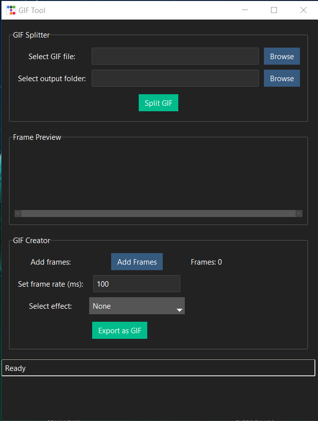 SIMPLE GIF - splitting and creation tool by W_K_Studio