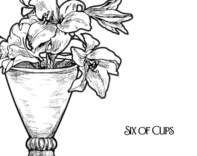 Six of Cups by Friolento