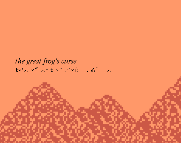 the great frog's curse by celira