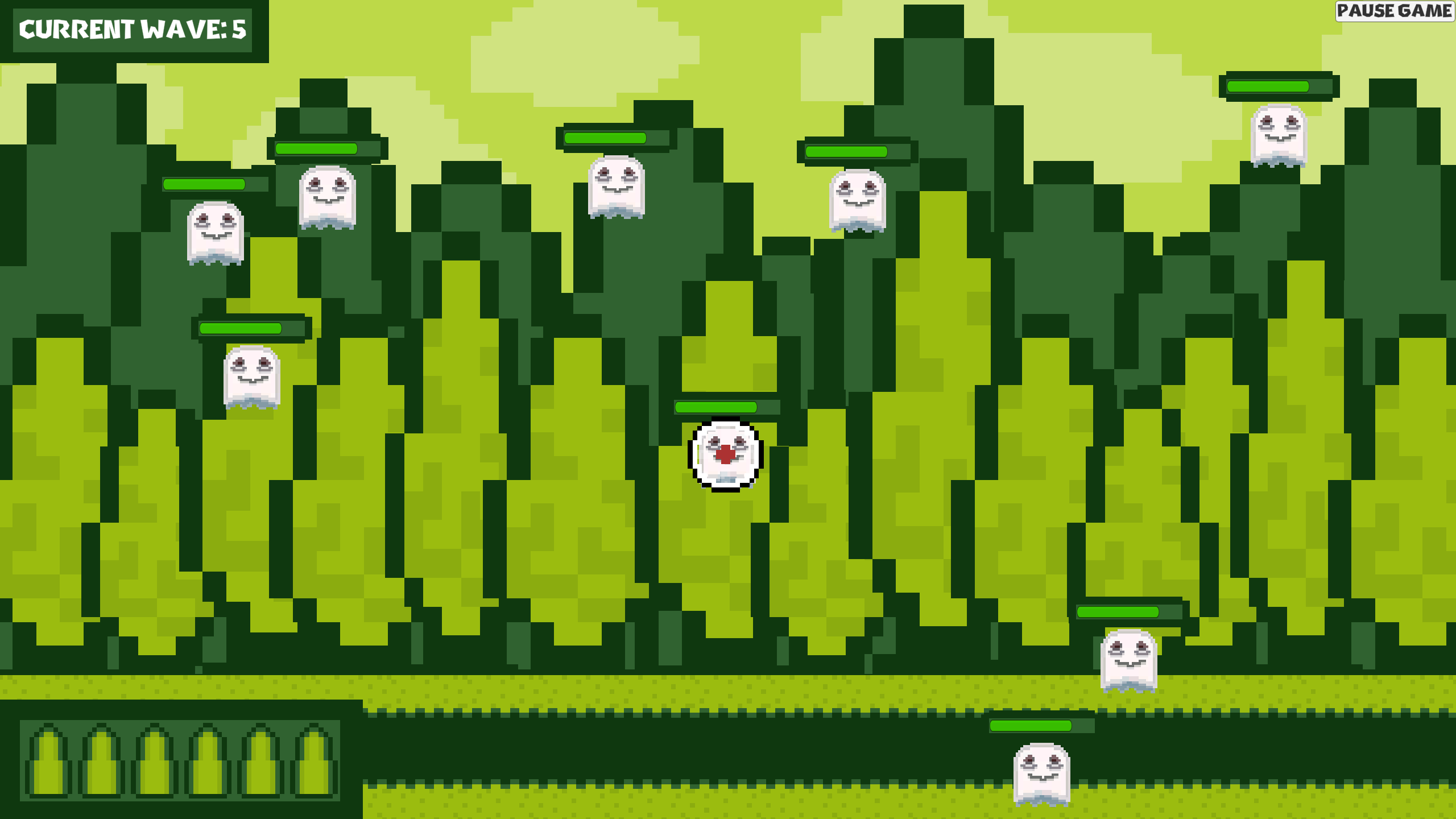 Alone With the Ghosts by CorrafiniumInc for Spooky 2D Jam '24 🦇 - itch.io