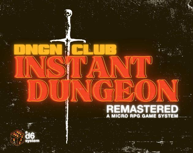 Instant Dungeon Remastered : Micro RPG by DNGNCLUB