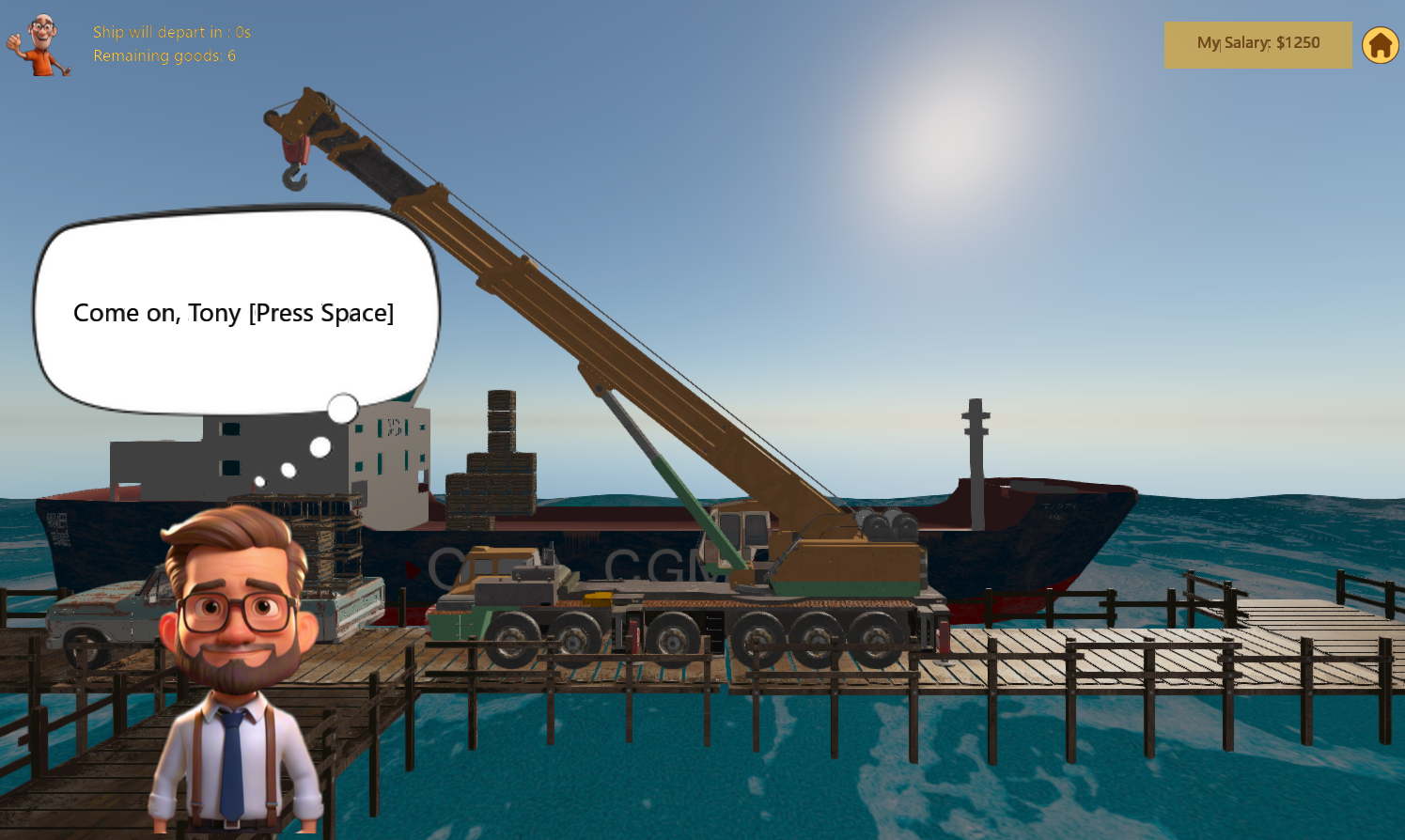 Good Job Tony [Crane Simulation] by ChivenZhang