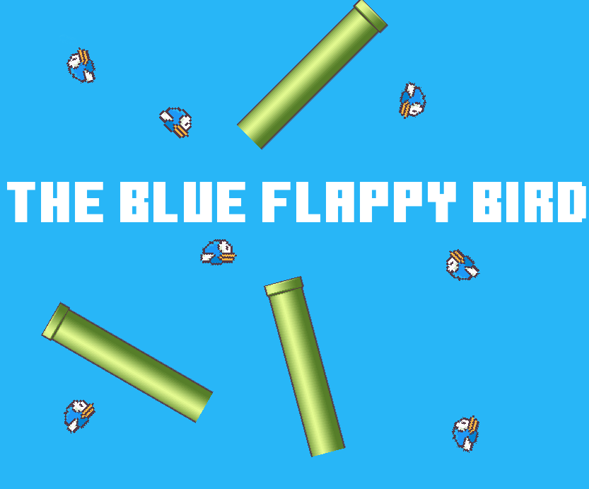 THE BLUE FLAPPY BIRD by yosefrbd 2