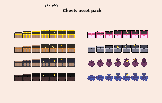 skristi's Chests asset pack by skristi