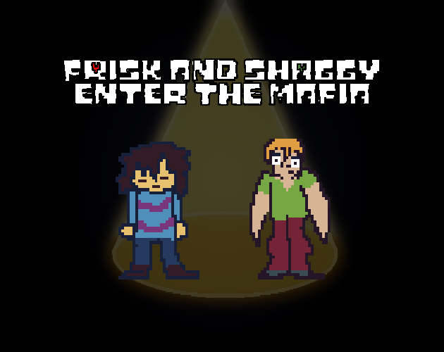 Frisk and Shaggy Enter the Mafia by CT Zeal
