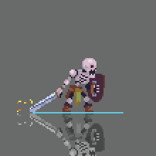 Skeleton Knight by Otsoga