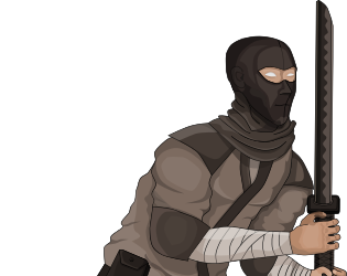 Human Ninja Warrior by MoonLoop Game Assets