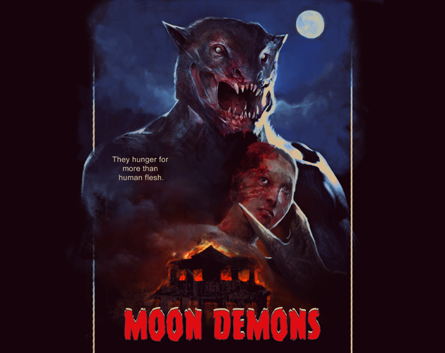Moon Demons by vermiislurk