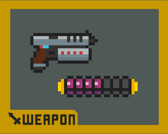 Pixel Pistol Pack by EMSALI Assets