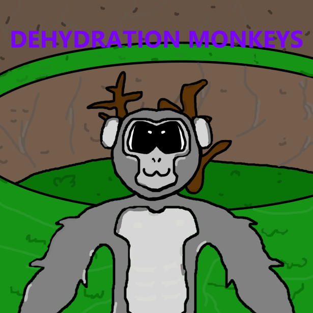 Dehydration Monkeys by Mokoyt13