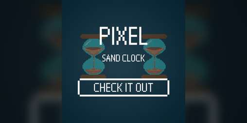 Pixel Sand Clock by NYKNCK