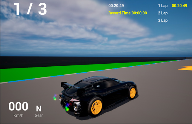 3D Racing Game by Teea
