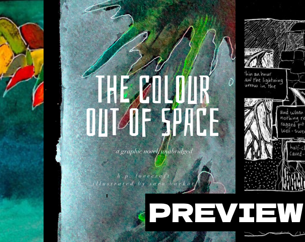 The Colour Out of Space: A Graphic Novel [PREVIEW] by sarabarkat