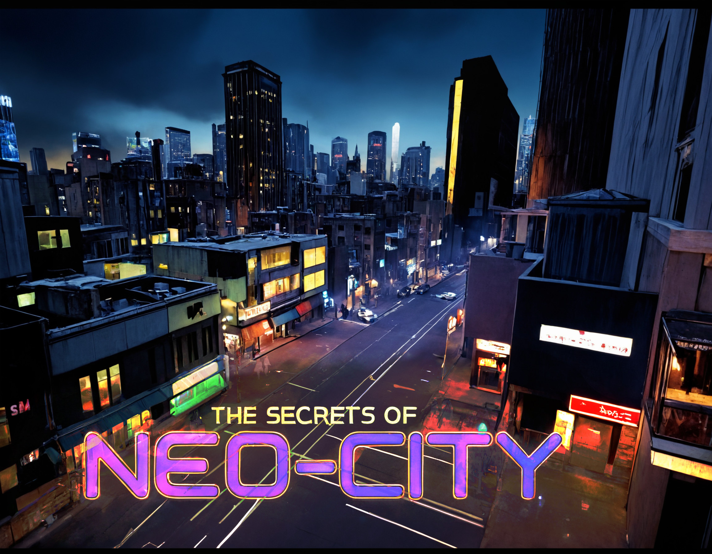 The Secrets of Neo-City (A HandheldVR Demo) by BBIT-Solutions