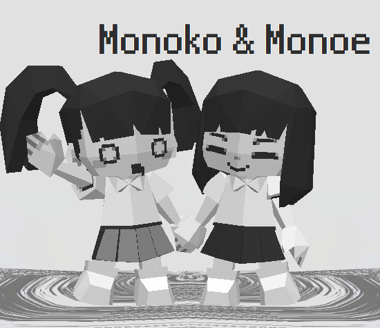 Monoko & Monoe - Minecraft Figura Avatar by aclassyfren