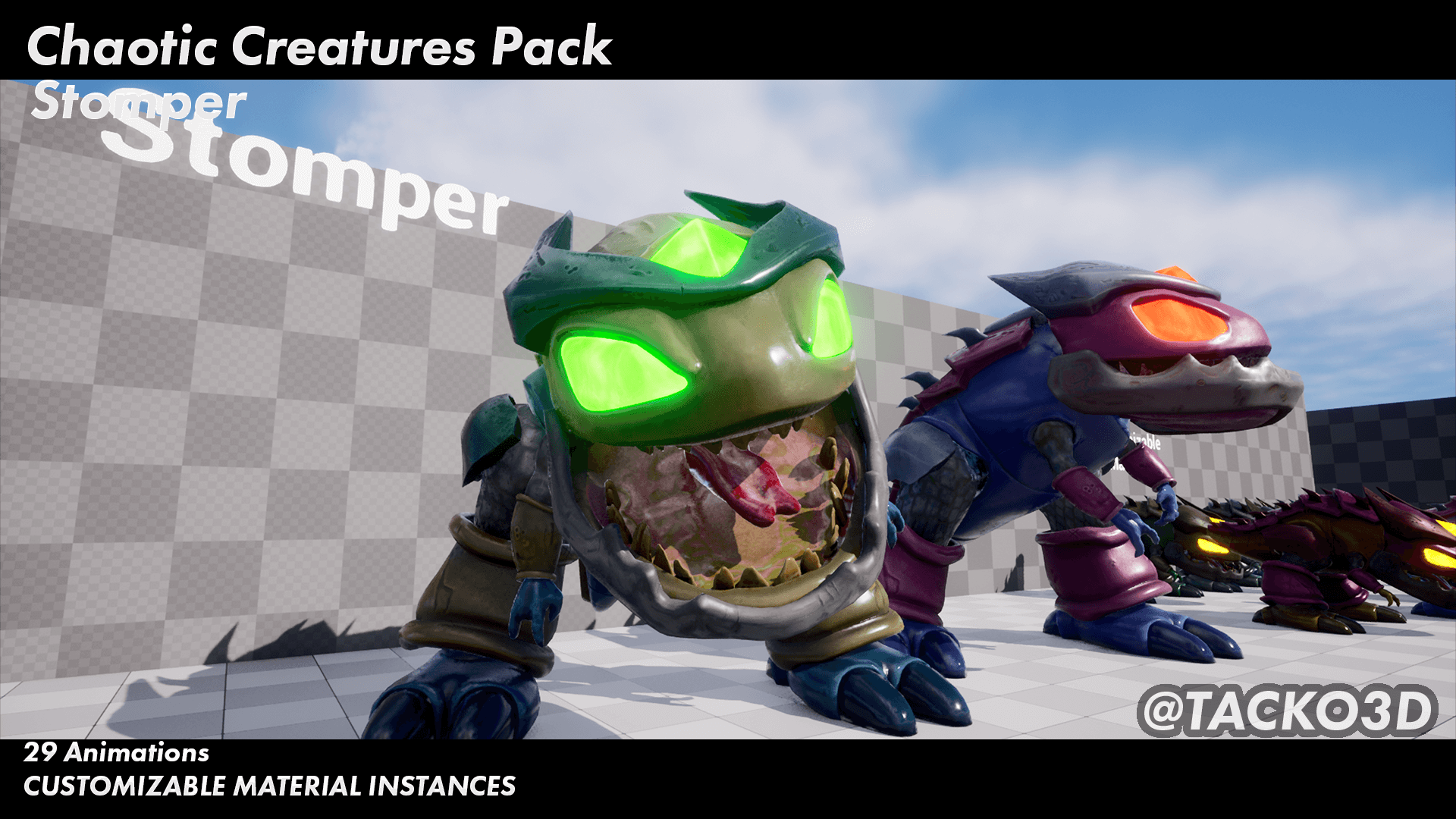3D Creatures Super Pack by Tacko