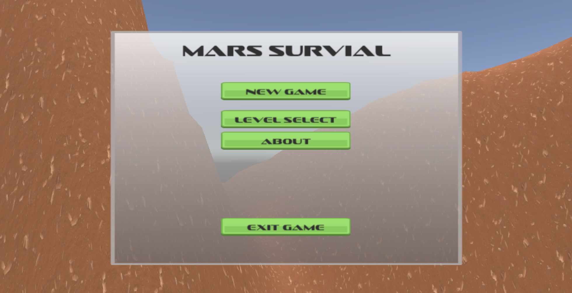 Mars Survival by ulrikribler