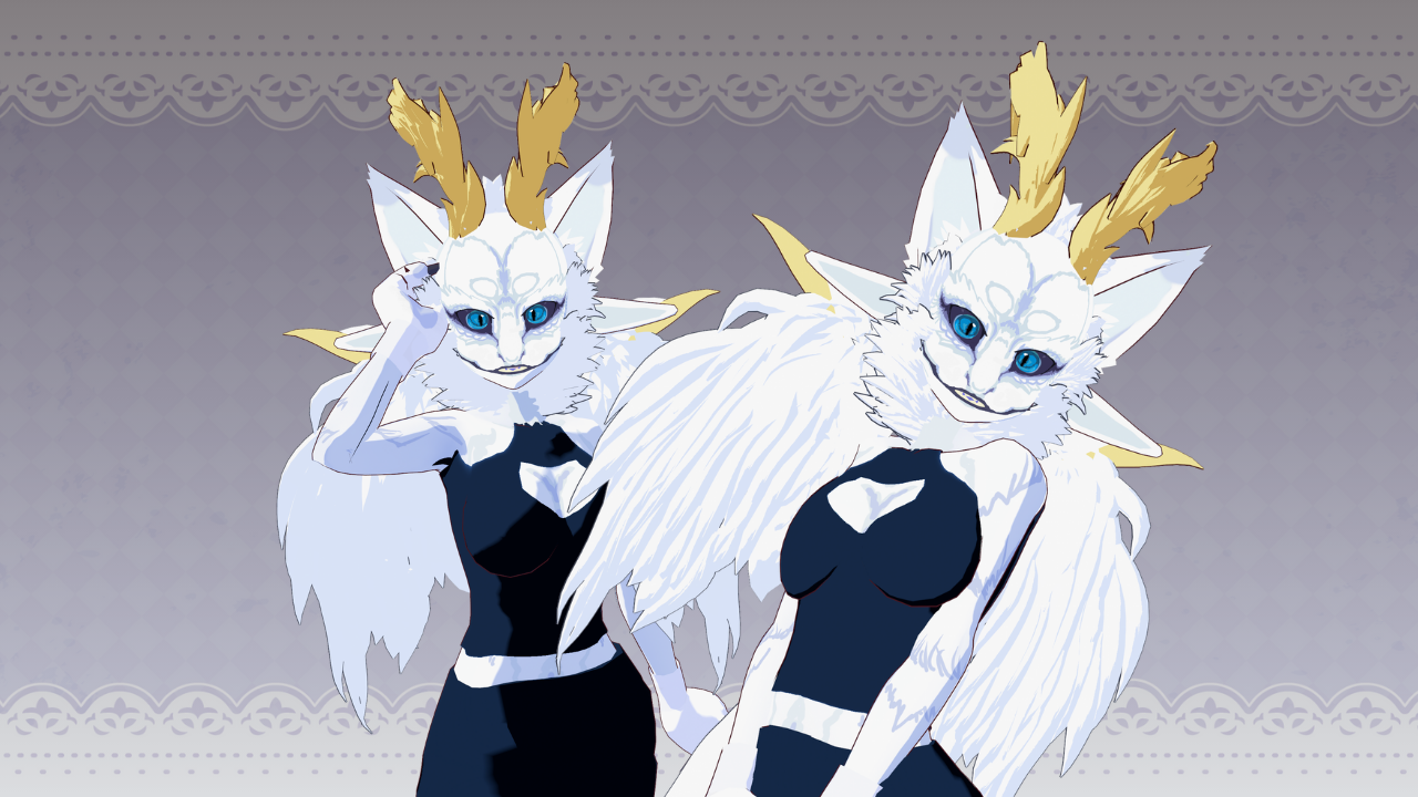 Angel Dragon 3D Vtuber (vroid and vrm file) by Barbatus