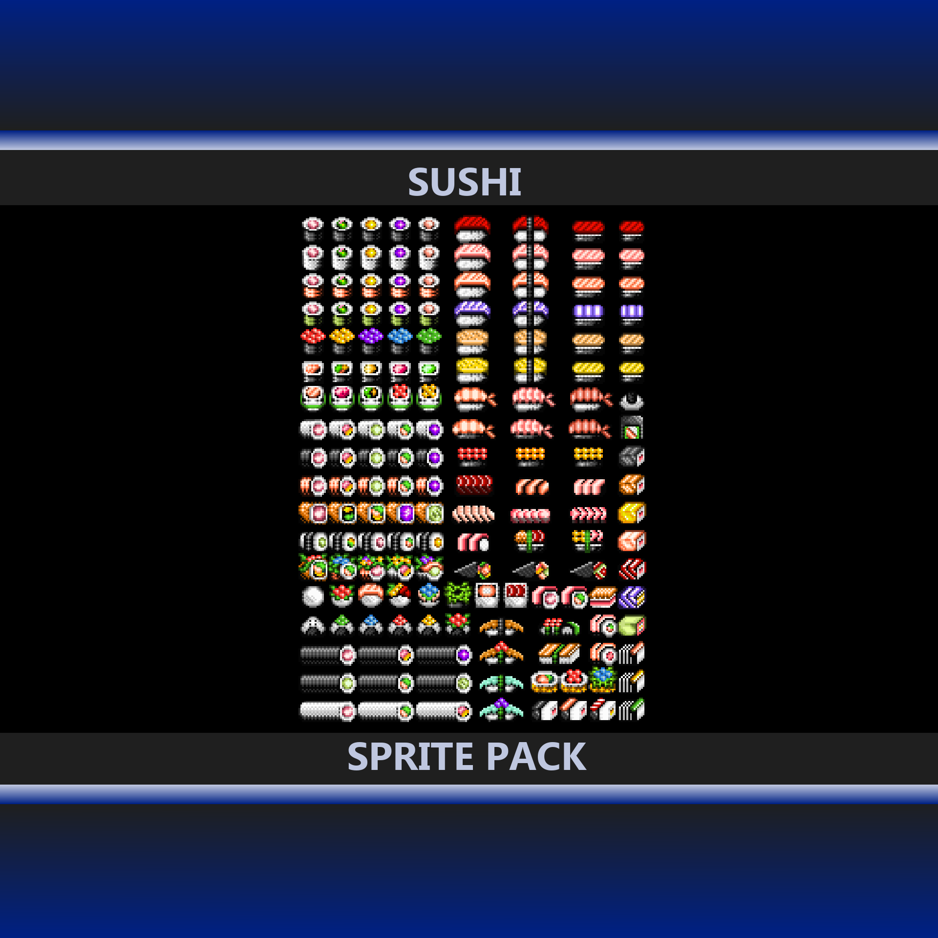 Sushi Sprite Pack by EMI EMI GAMES