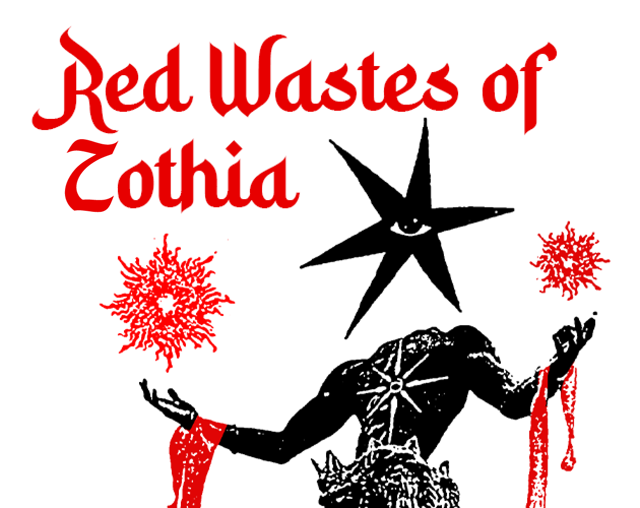 Red Wastes of Zothia by SilverNightingale