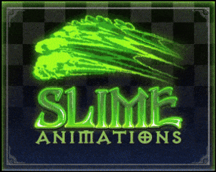 Pixel Art VFX - Slime by Frostwindz
