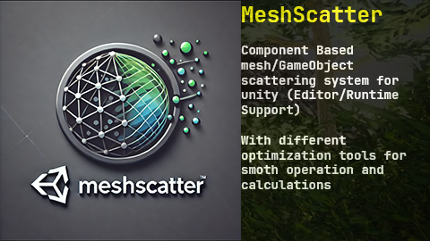 MeshScatter Component Based (Unity Plugin) by Arcane Forge Studio
