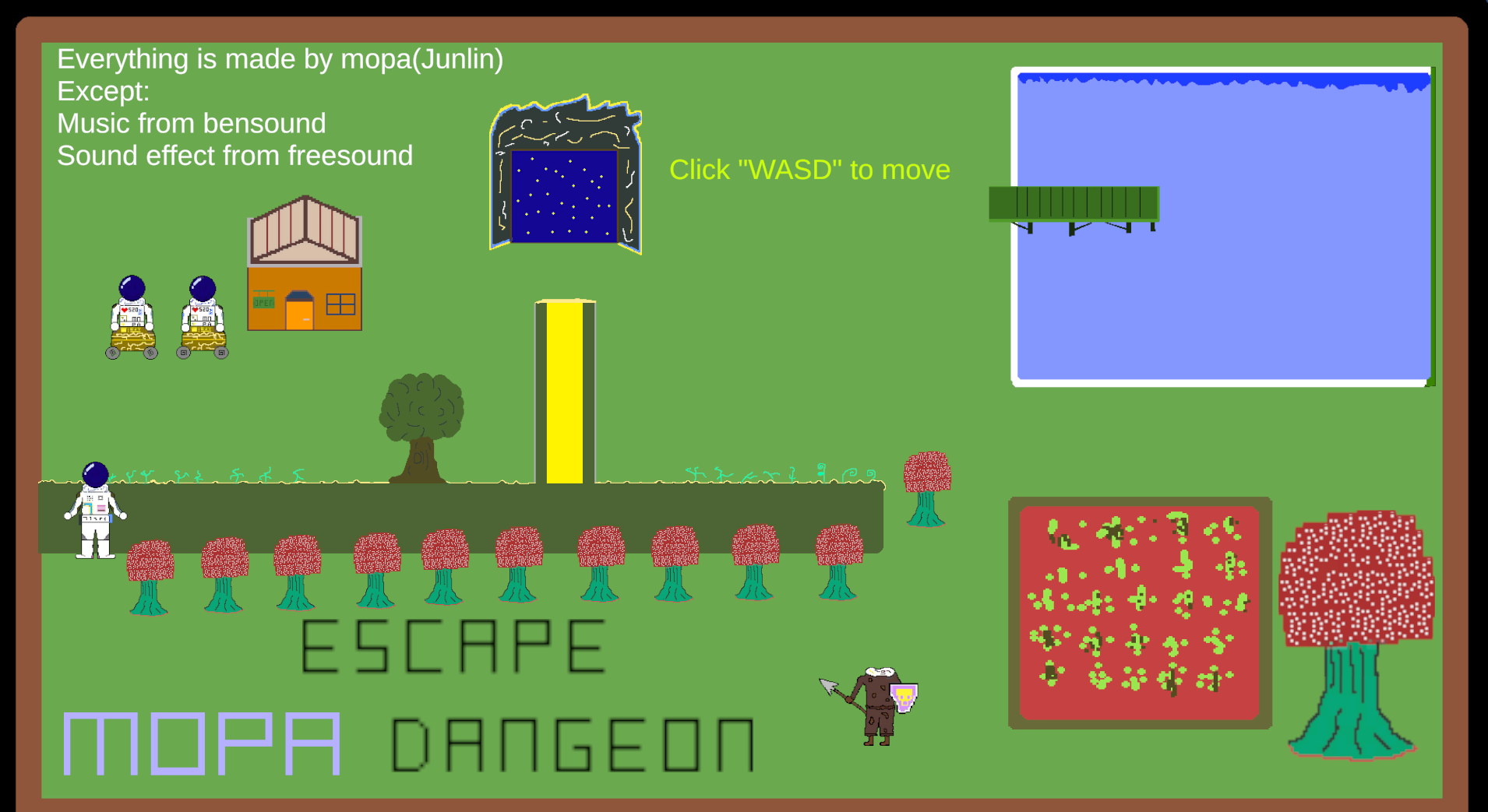Escape Dungeon by MopaJunlin for GD2 Topdown 2445 - itch.io