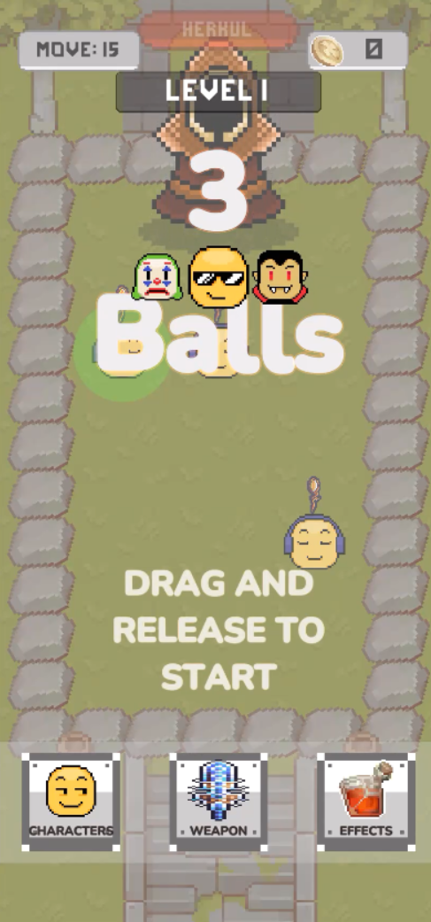 Three Dash: The Ultimate Emoji Pass by efeberk