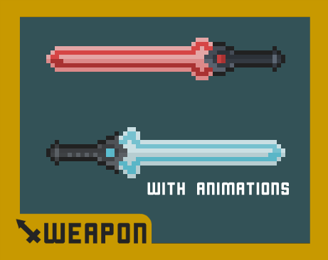 Pixel Sabers Pack by EMSALI Assets