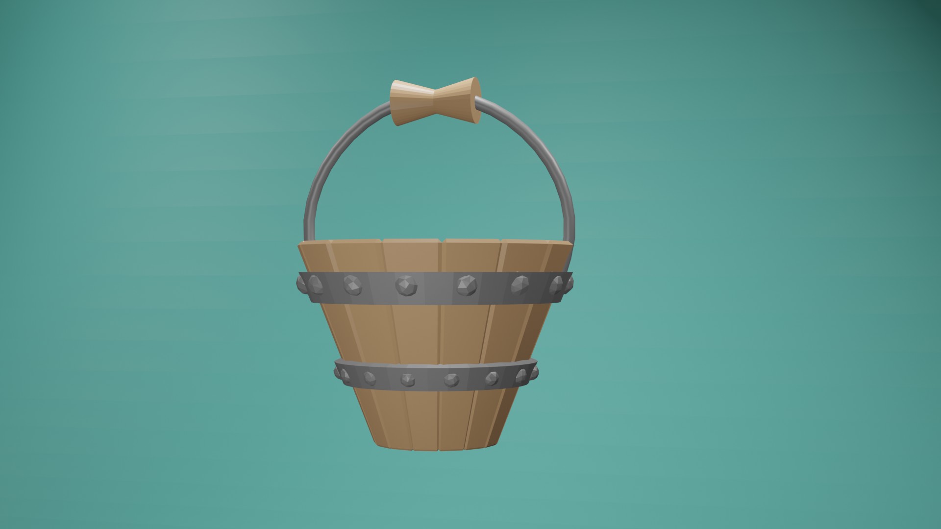 Bucket Low Poly by dasha__dasha