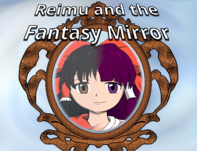Reimu and the Fantasy Mirror by yiEPS