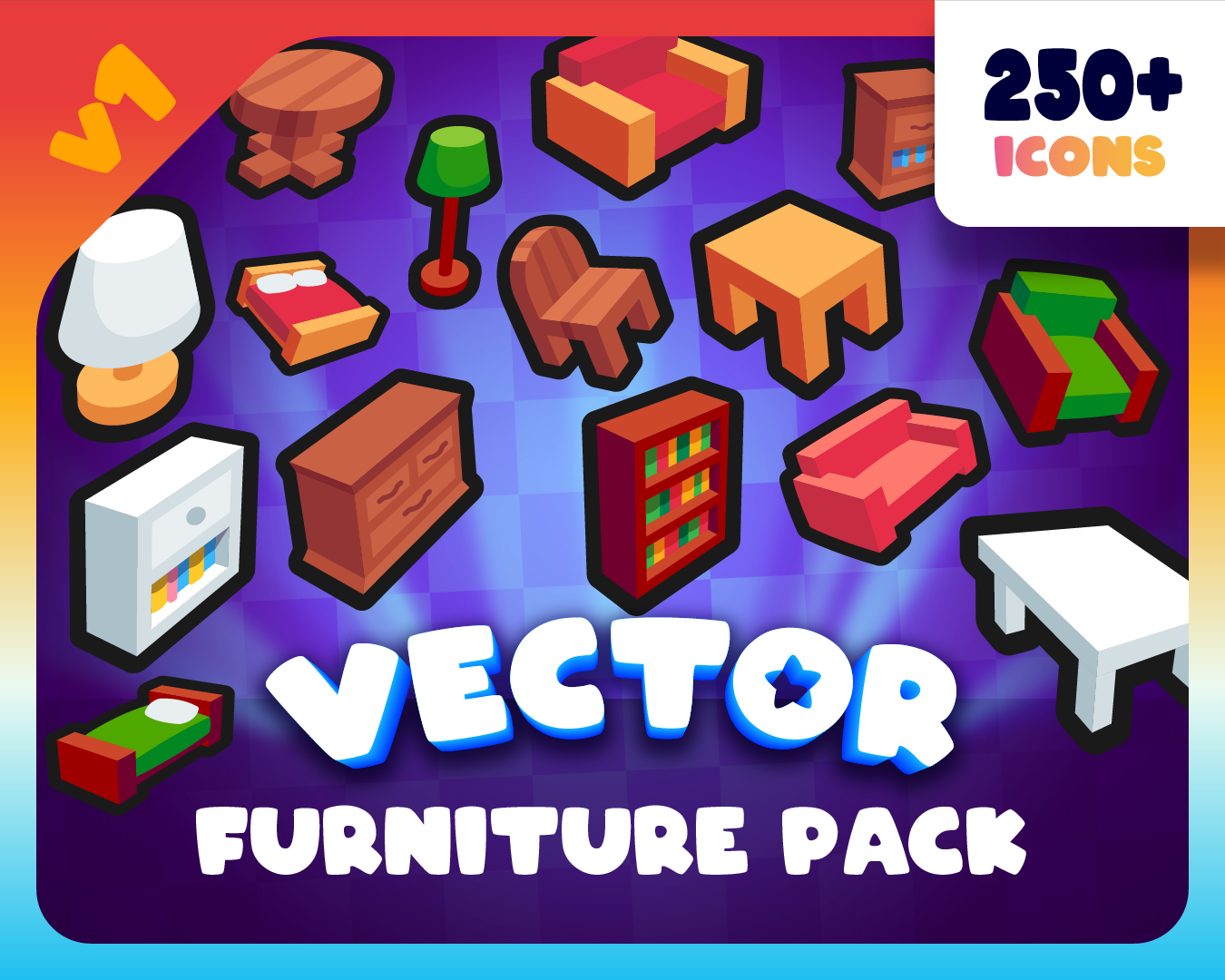 Vector Furniture Pack by RhosGFX