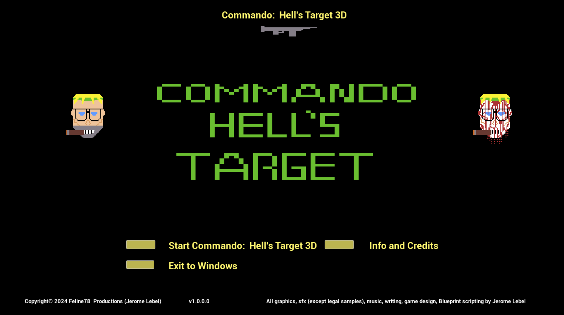 Commando: Hell's Target 3D V1.1.4.4 - Commando: Hell's Target 3D by feline78