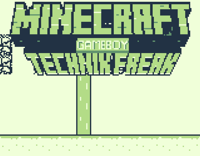 Minecraft Game Boy Technik Freak by Technik Freak