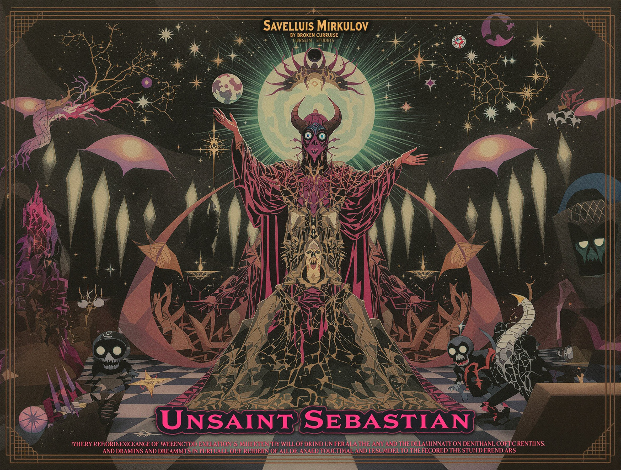 Unsaint_Sebastian by Broken Curse Studios