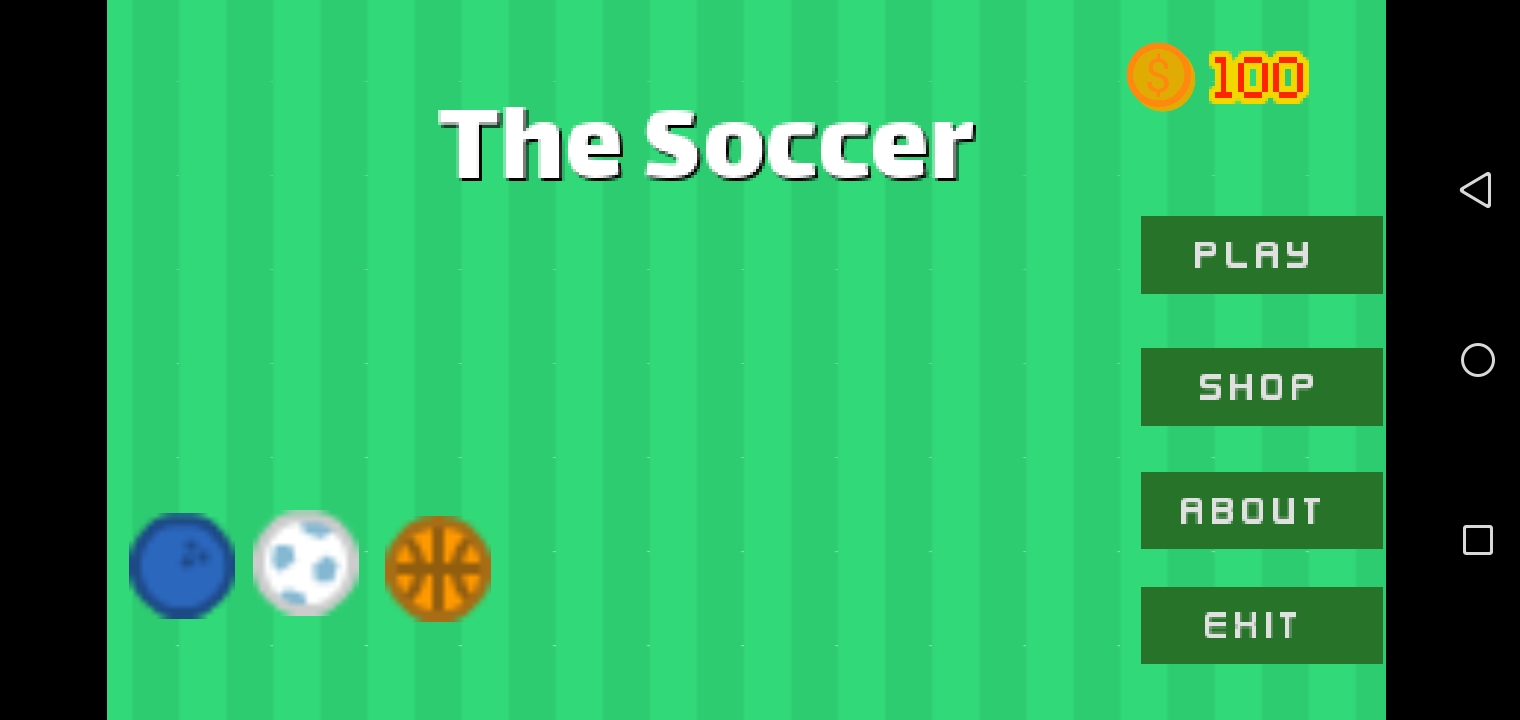 The Soccer by Game Box for games