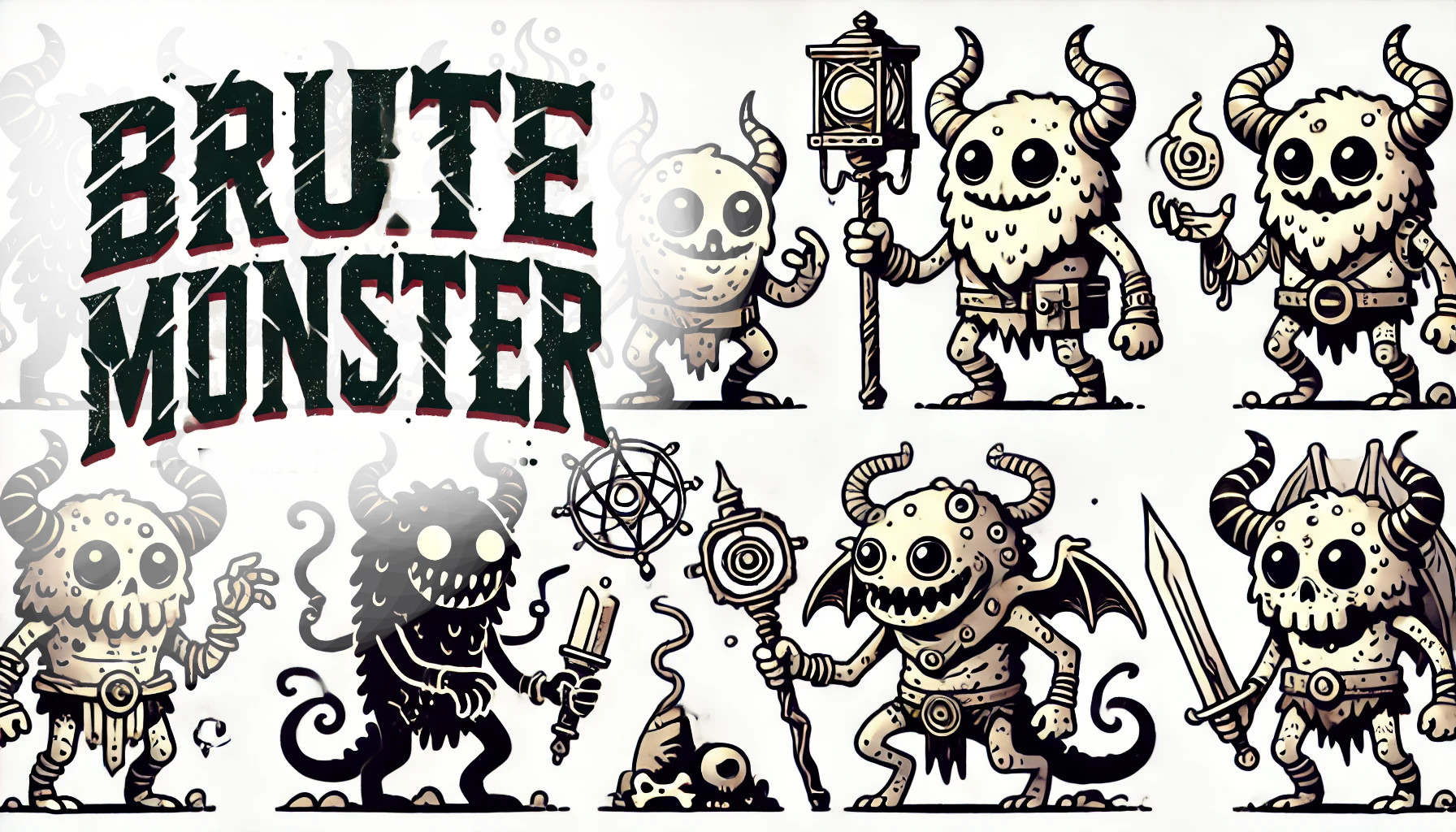 BRUTE MONSTER by Vas Quas Editrice